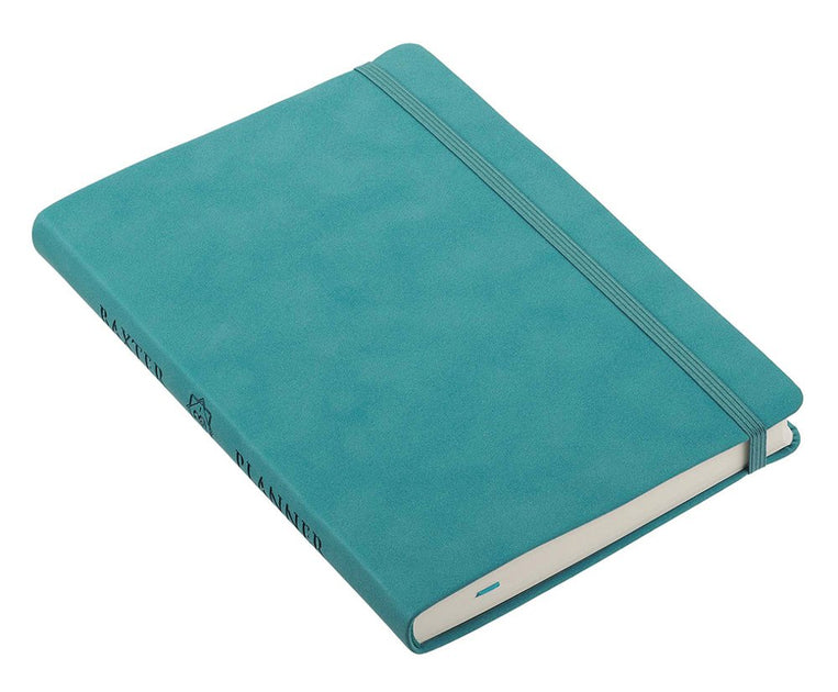Faux Leather Undated Baxter Planner, Teal – God’s BibleWay Bookstore LLC